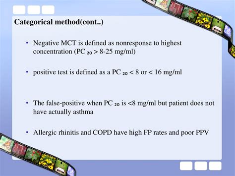 Ppt Methacholine Challenge Test “ Ats Guideline” Powerpoint