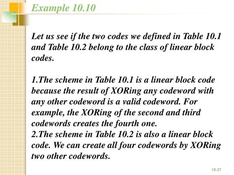 Ppt Chapter 10 Error Detection And Correction Powerpoint