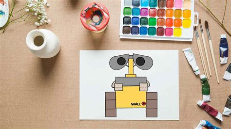 آموزش نقاشی وال ای برای کودکان در 9 مرحله ساده