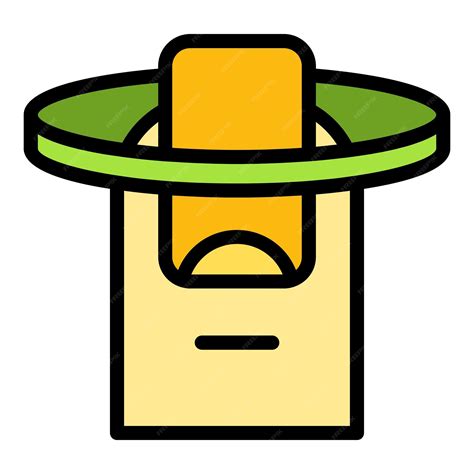 Premium Vector Fingerprint Recognition Icon Outline Fingerprint Recognition Vector Icon Color