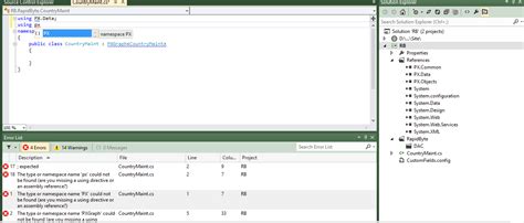 Build Acumatica Project Getting Error The Type Or Namespace Name Px Could Not Be Found