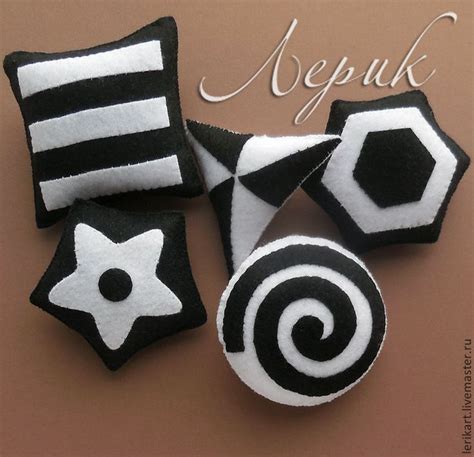 Черно-белый мобиль для новорожденного "Геометрия" в интернет-магазине ...