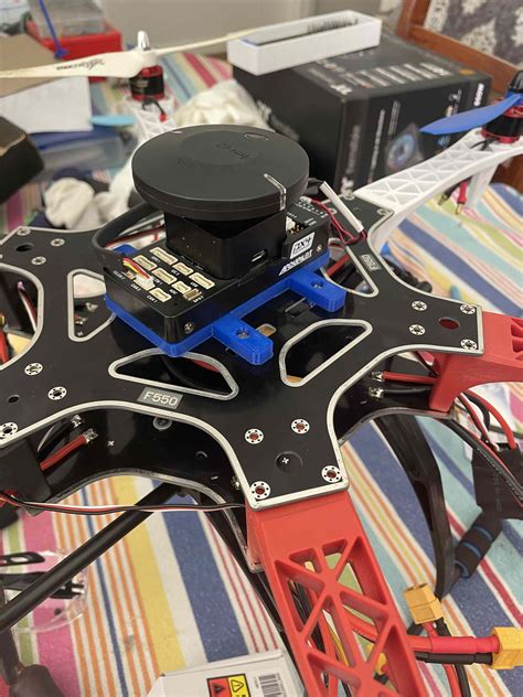 Pixhawk Cube Mount Bracket F550 By Darksplat Download Free Stl Model