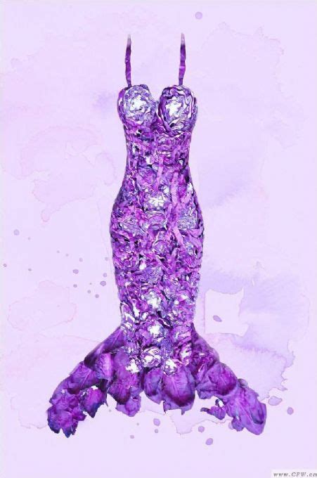 蔬菜服装 礼服设计 Cfw服装设计