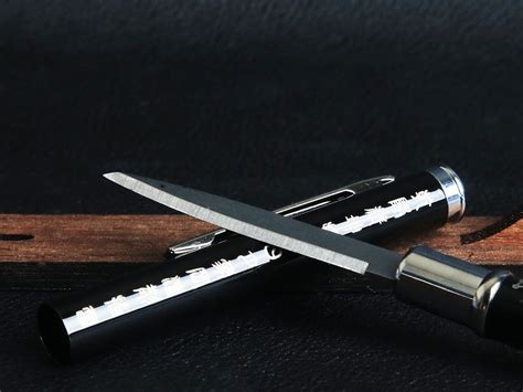 펜 속 숨은 편지칼 사인참사검 펜나이프 텀블벅 크리에이터를 위한 크라우드펀딩