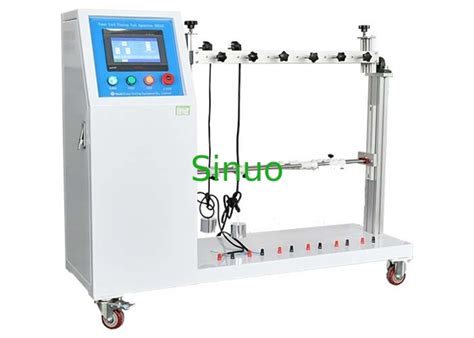 IEC 60884 1 Clause 23 4 Power Cord Flexing Test Equipment For Plugs And Sockets Testing