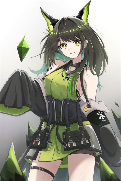 Mon Tr Arknights Drawn By Iliketequila Danbooru