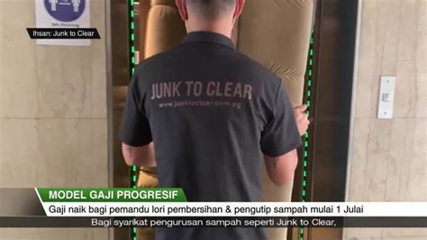 Gaji Pemandu Lori Pembersihan Pengutip Sampah Naik Mulai 1 Julai Berita Mediacorp