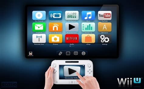 Nintendo Wii U Mockup User Interface By Cassioleo On Deviantart