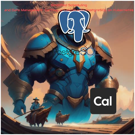 Simplified Scheduling And Data Management Setting Up Calcom With Postgresql On Kubernetes By