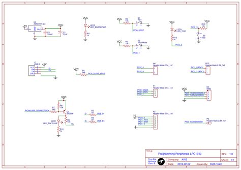 Programming Board LPC V EasyEDA Open Source Hardware Lab