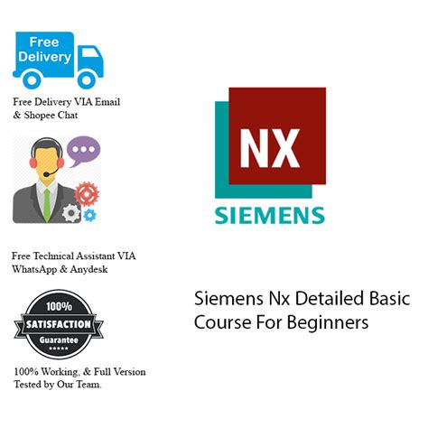 Siemens Nx Detailed Basic Course For Beginners Shopee Malaysia