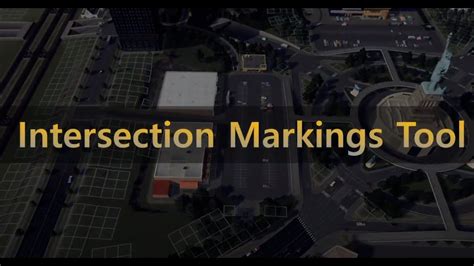 cities skylines tutorial intersection markings tool by macsergey youtube