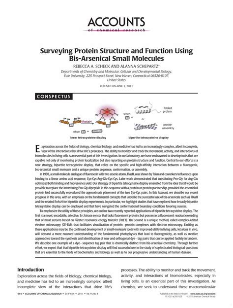 Pdf Surveying Protein Structure And Function Using Bis … Publication Pdfs