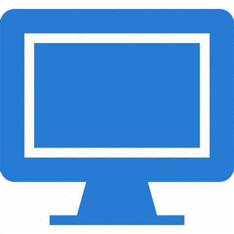 Computer Cpu Device Display Monitor Screen Icon Download On Iconfinder