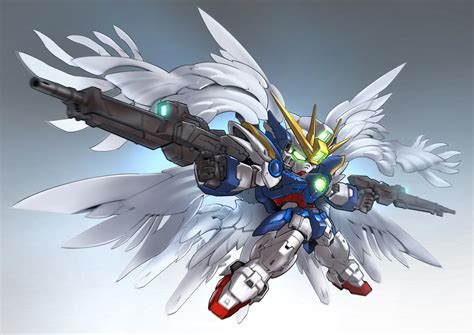Wing Gundam Zero Custom Gundam And 3 More Drawn By Zakuma Danbooru