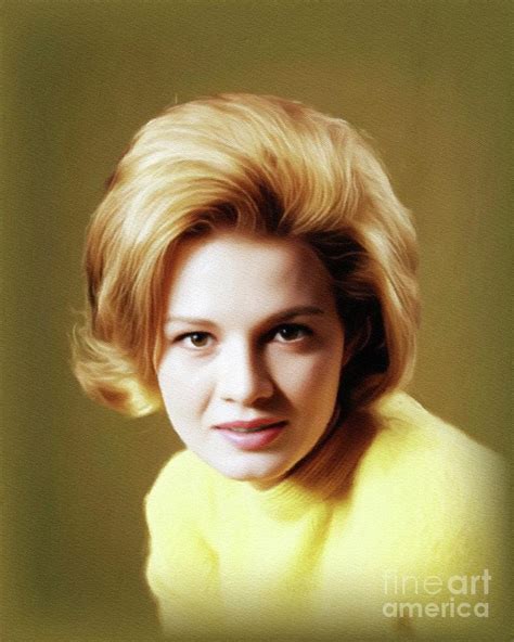 Angie Dickinson Actress Painting By John Springfield Fine Art America