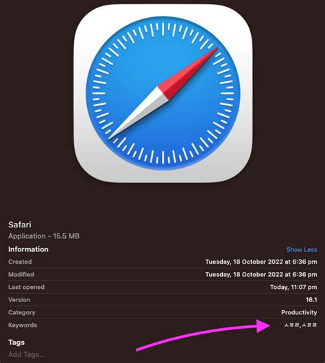 Finder Strange Korean Characters In App Keywords Section Ask Different
