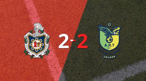 Muchos Goles En El Empate A 2 Entre Unan Managua Y Art Jalapa Infobae