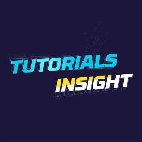 Tutorials Insight YouTube