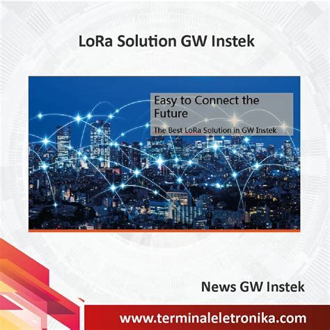 Lora Solution Gw Instek Terminal Elektronika Sekawan