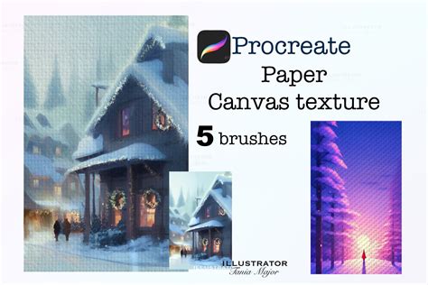 Procreate Canvas Paper Texture Brushes Graphic By Major Art Creative Fabrica