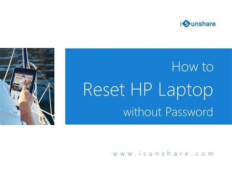How To Factory Reset Hp Laptop Without Password The Best 2 Ways