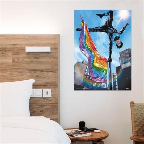 Dc Comics Nightwing Pride Mightyprint™ Wall Art Mp17240774