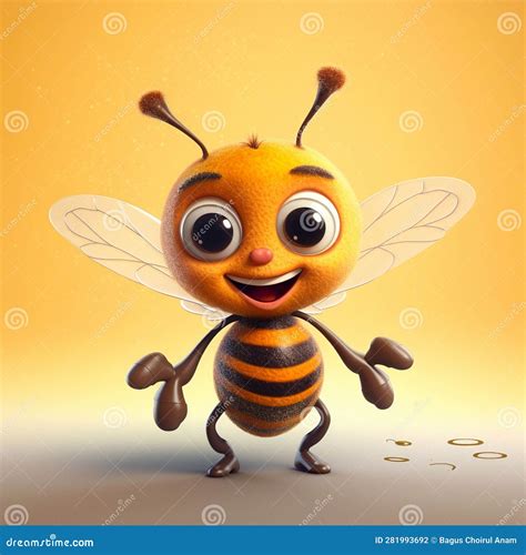 Cute Honey Bee Animation Stock Illustration Illustration Of Delightful 281993692