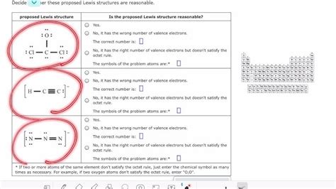 Lewis Structures Octet Rule Example Youtube Deciding Whether A Lewis