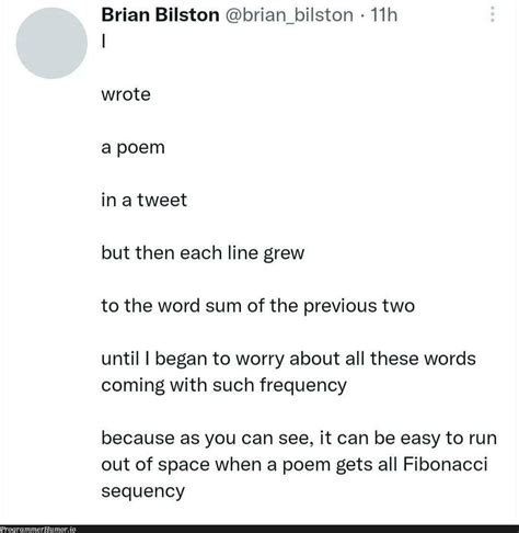 fibonacci tweet