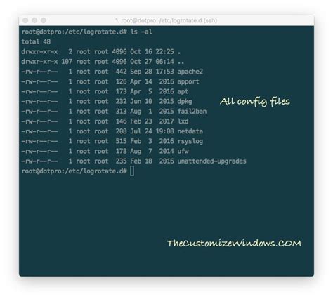 An Image Of A Computer Screen With The Textall Config Files