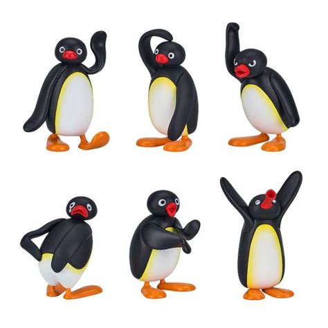 Trading Figure Pingu Emotion Collection Pingu 6pack Box Nin Nin