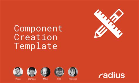 Component Creation Template Figma