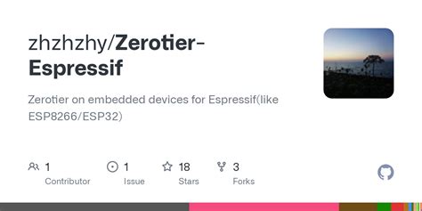 Github Zhzhzhy Zerotier Espressif Zerotier On Embedded Devices For Espressif Like Esp8266 Esp32