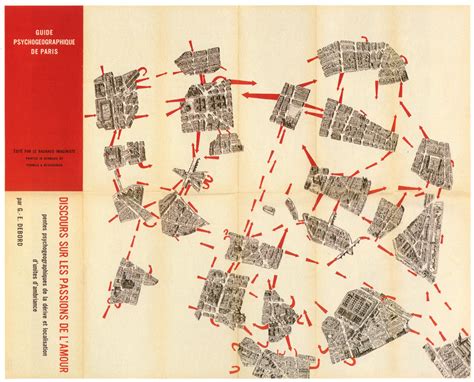 Guide Psychogéographique De Paris By Guy Debord Psychogeography