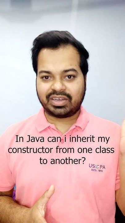 can i inherit my constructor from one class to another java interview
