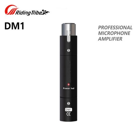 Dm1 48v Dynamic Microphone Amplifier Professional Mic Booster Preamplifier For Live Performances