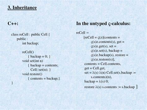 ppt object oriented features and implementation of universal quantification in c powerpoint