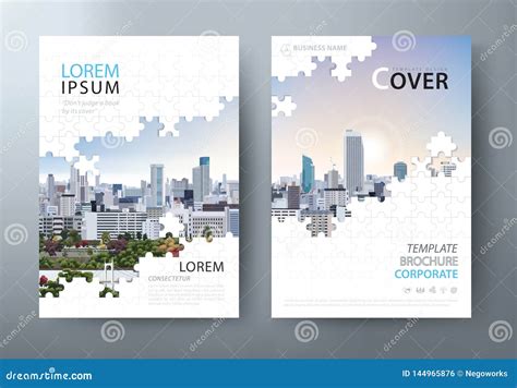 Flyer Leaflet Booklet Layout Editable Design Template A4 Vector Illustration Cartoondealer