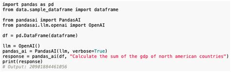 PandasAI Harnessing Language Models For Data Analysis