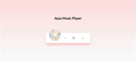 Custom Music Player Built Using Html Css And Javascript Ayaz Ahmad