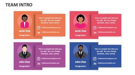 Team Intro PowerPoint And Google Slides Template PPT Slides