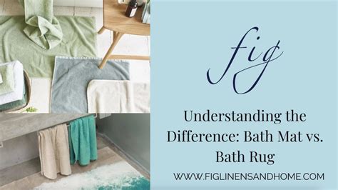 What Is The Difference Between A Bath Mat And Bath Rug YouTube