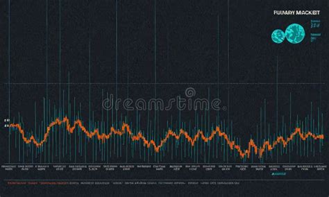 Graph Showing The Number Different Types Earth Stock Illustration