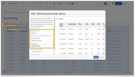 How To Create Reports From Multiple Confluence Tables Stiltsoft