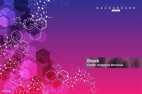 과학 6 각형 패턴의 현대 미래 배경입니다 입자 의료 기술 화학 과학에 대 한 분자 구조와 가상 추상 배경 소셜 네트워크 벡터 0명에 대한 스톡 벡터 아트 및 기타 이미지