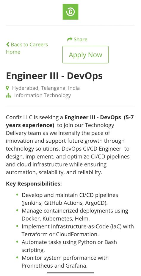 jobs hiring devops cloudjobs aws gcp terraform kubernetes docker… nalgonda today