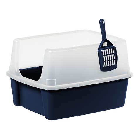 Iris Usa Open Top Cat Litter Box With Shield And Nepal Ubuy