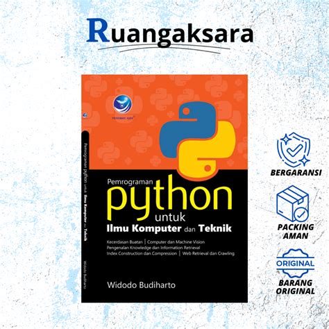 jual pemrograman python untuk ilmu komputer dan teknik shopee indonesia